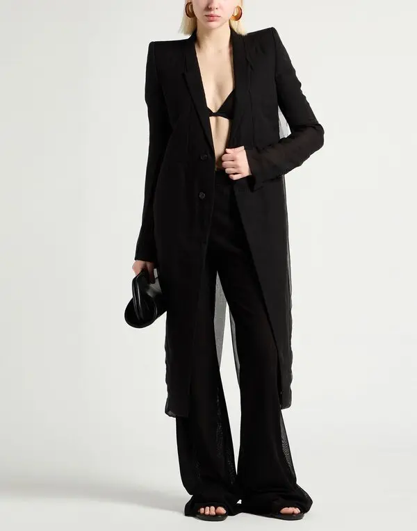 Rick Owens Virgin Wool Overcoat