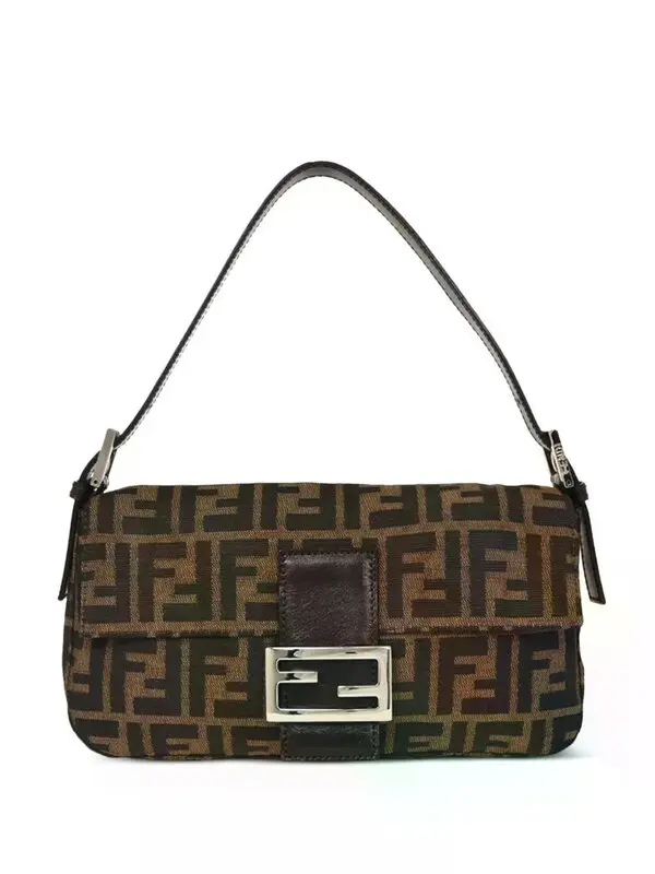 Fendi 2000 Baguette Handbag - Brown