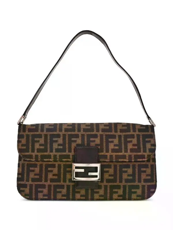 Fendi 1990-2000 Zucca Baguette - Brown