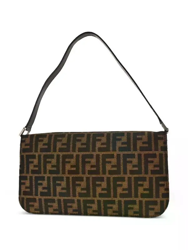 Fendi 1990-2000 Zucca Baguette - Brown