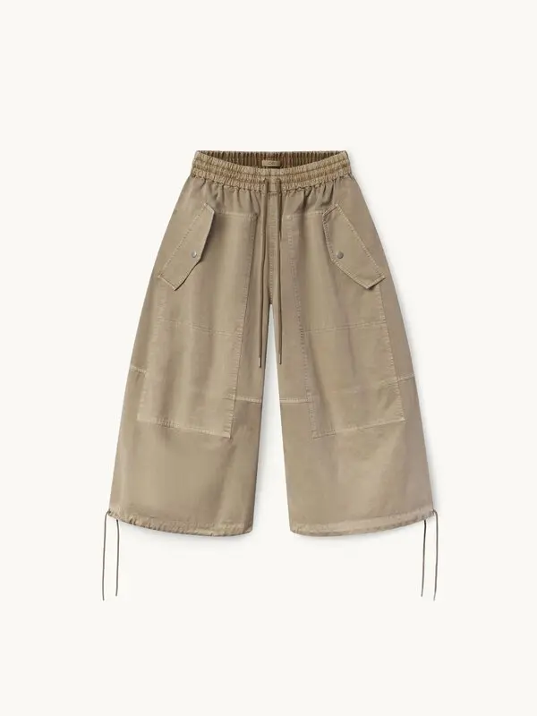 Co Garment-dyed Cropped Pants