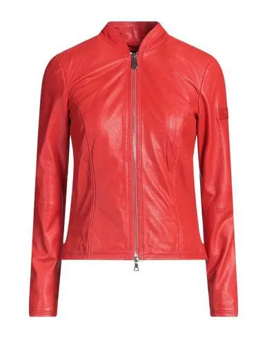 Peuterey Leather Biker Jacket