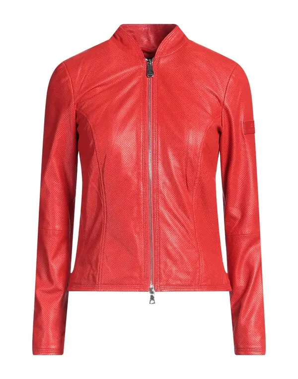 Peuterey Leather Biker Jacket