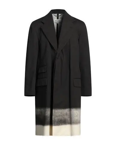 MAISON MARGIELA Overcoat & Trench Coat Charcoal Size Cotton - Grey