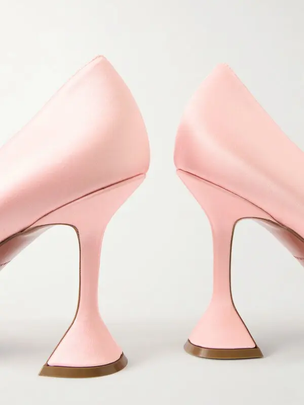 Amina Muaddi Ami High Heel Pumps - Pink