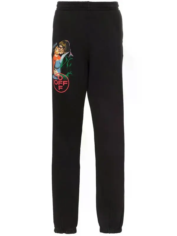 Off-White Kiss Cotton Sweatpants