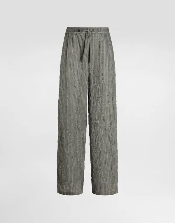 Dolce & Gabbana Linen-blend Vanity Trousers