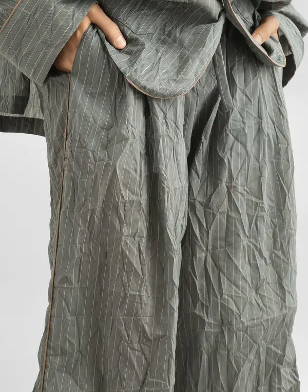 Dolce & Gabbana Linen-blend Vanity Trousers