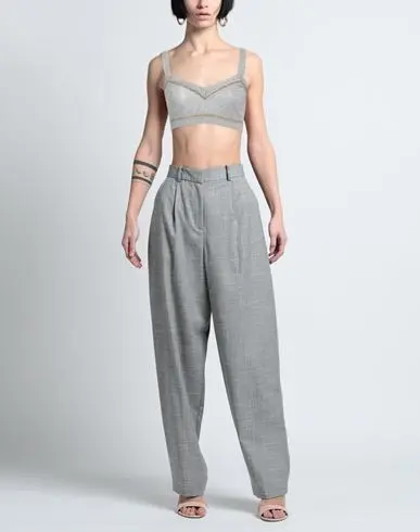 Rabanne Metallic Knit Crop Top