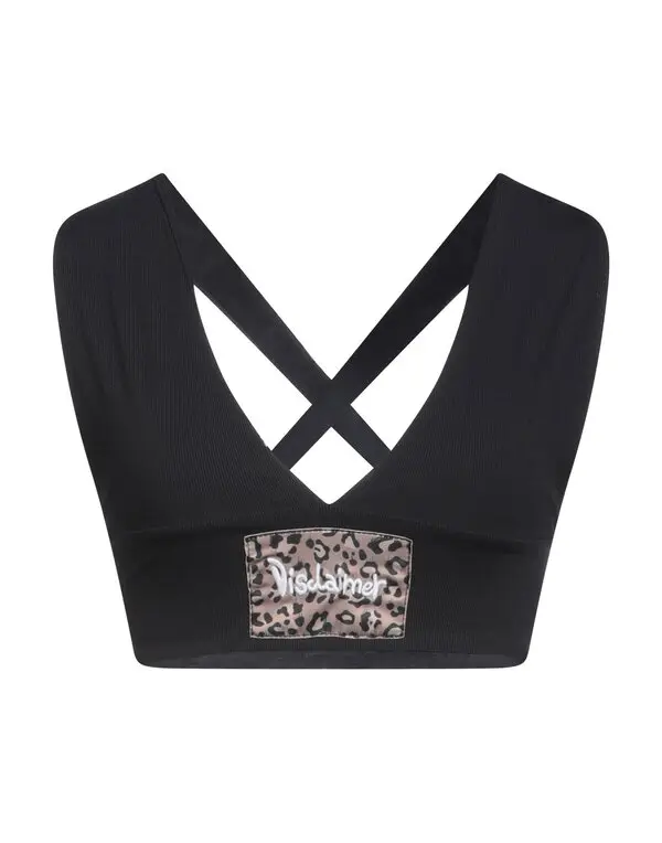DISCLAIMER Ribbed Jersey Crop Top