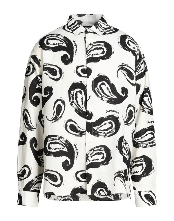 Jacquemus Le Raphia Shirt Size Linen