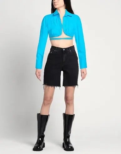 Jacquemus Le Splash Cropped Poplin Shirt