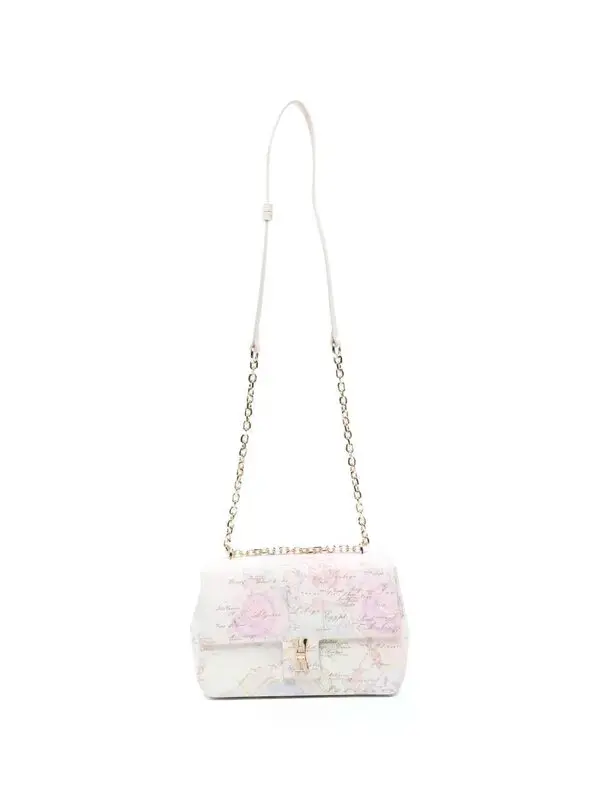 ALVIERO MARTINI 1° CLASSE Map-print Shoulder Bag