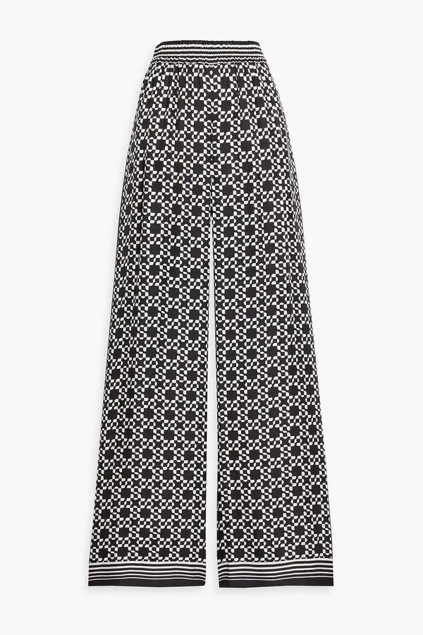 Simkhai Zuna Printed Wide-leg Pants