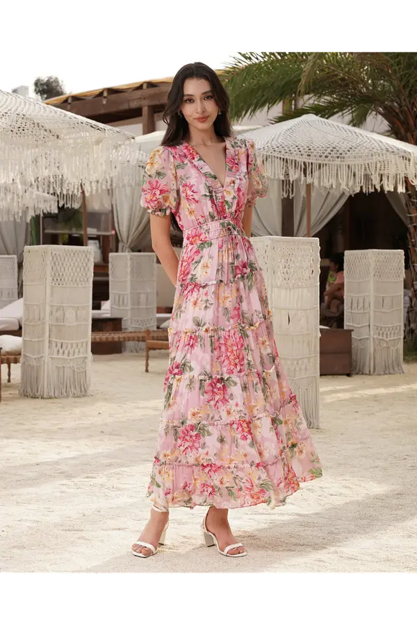 Yumi Kim Farrah Maxi Dress - Pink