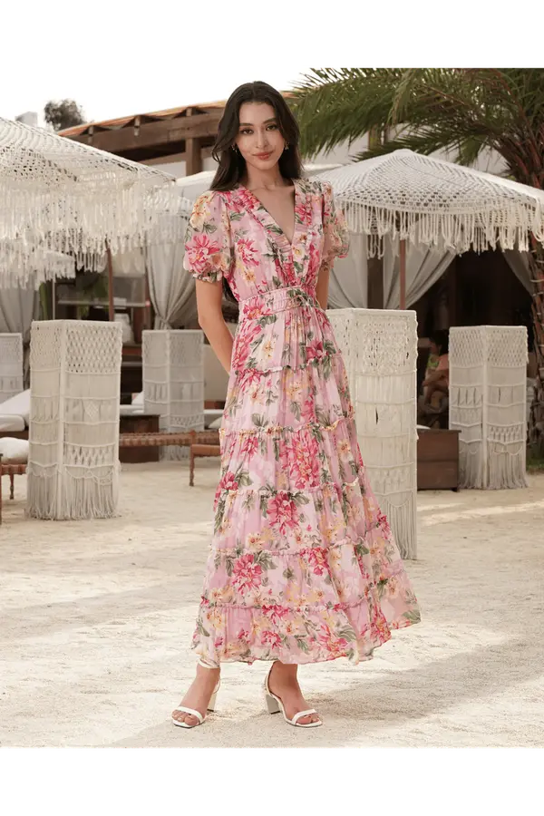 Yumi Kim Farrah Maxi Dress - Pink