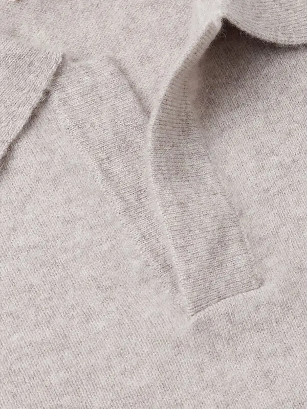 Hartford Wool And Cashmere-blend Polo Shirt