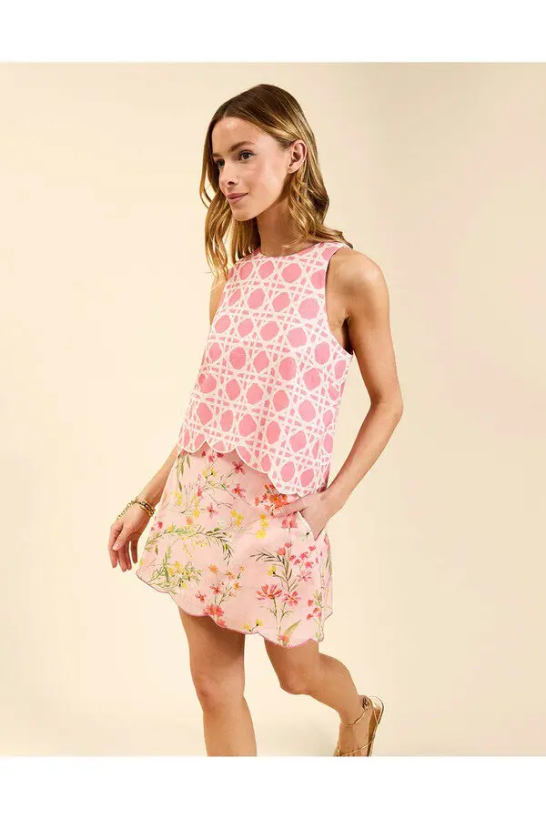 Mestiza New York Prism Scallop Tank Top