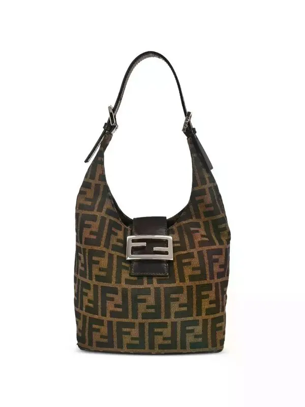 Fendi 2000 Zucca Leather Handbag