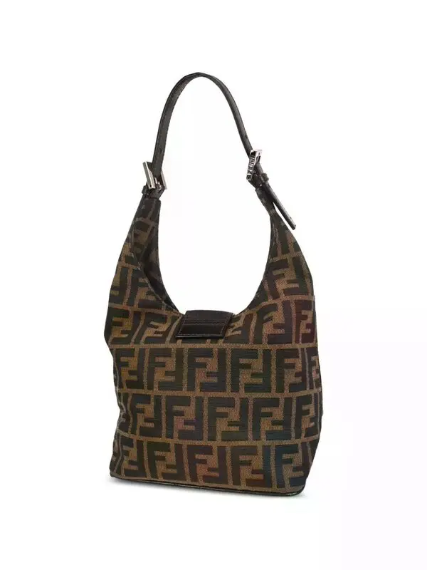 Fendi 2000 Zucca Leather Handbag