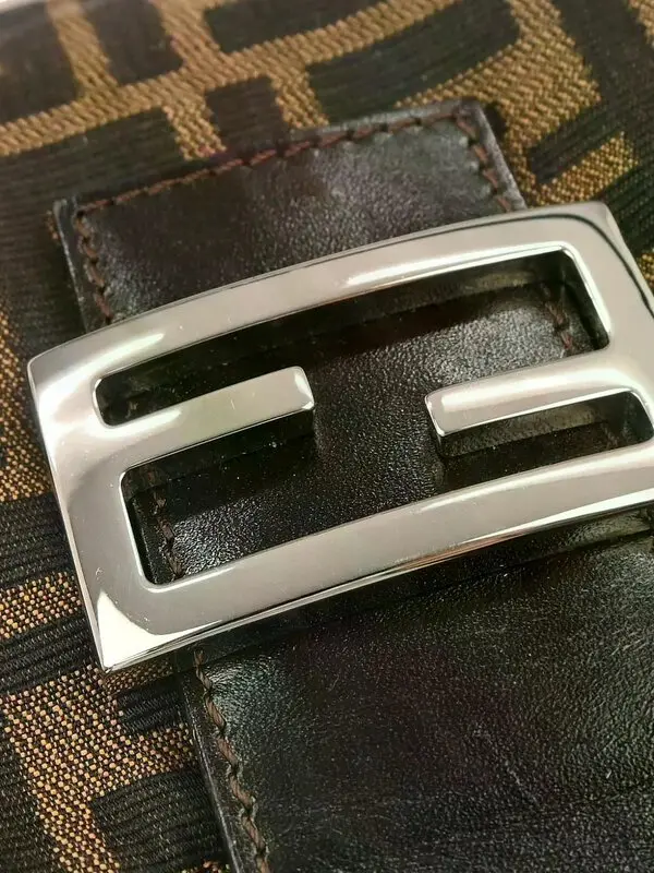 Fendi 2000 Zucca Leather Handbag
