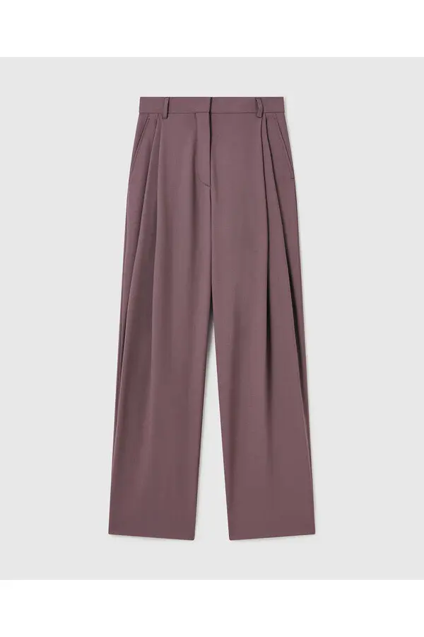 Stella McCartney Canvas Lightweight Straight Trousers - Neutral