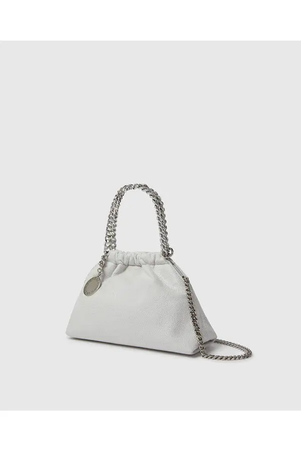 Stella McCartney Falabella Mini Drawstring Bag With Chain - Red