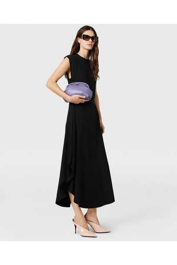 Stella McCartney Envers Satin Long Shift Dress