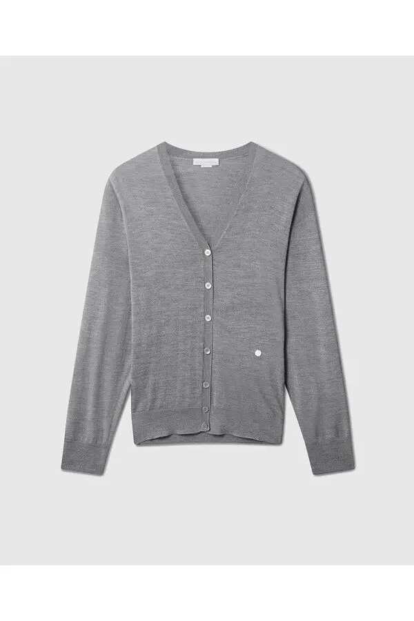 Stella McCartney Lightweight Wool Knit Cardigan