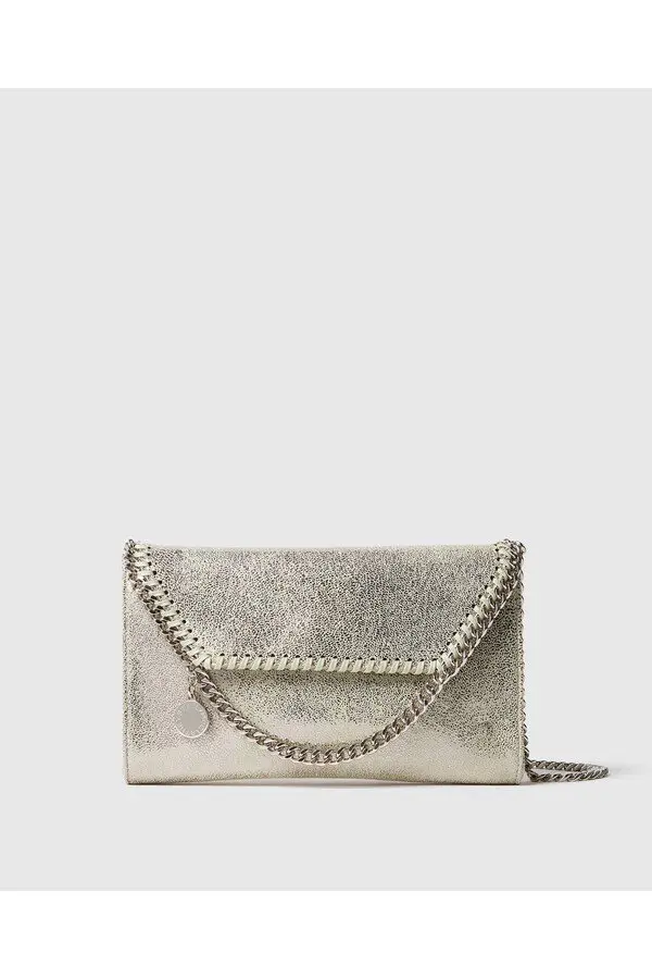 Stella McCartney Falabella Wallet On Chain - Green