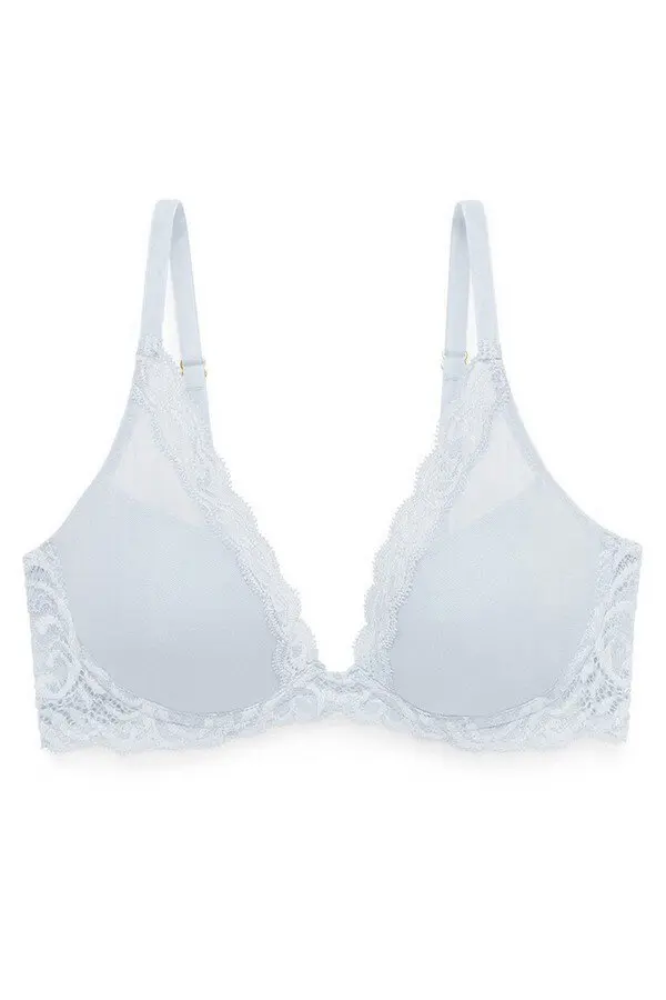 Natori Feathers Plunge T-shirt Bra - Natural