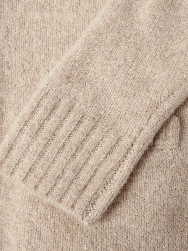Hartford Shawl-collar Cardigan - Neutrals