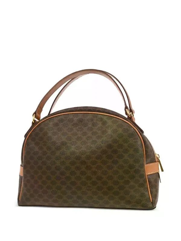 Celine 1990-2000s Macadam Bowling Tote
