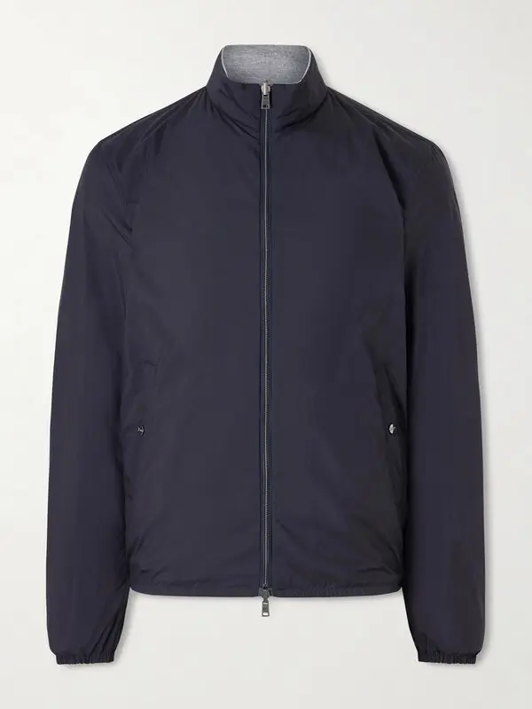 Herno Reversible Shell And Jersey Jacket