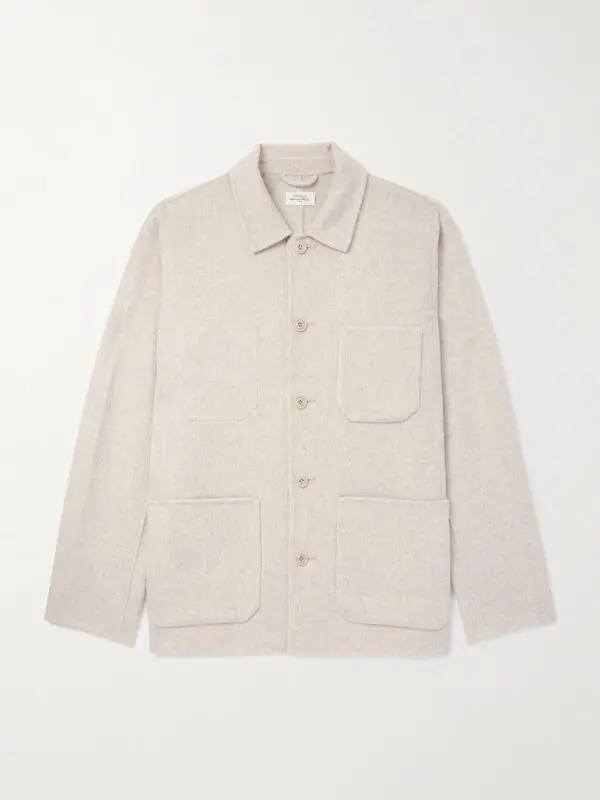 Hartford Jay Double-faced Wool-blend Jacket
