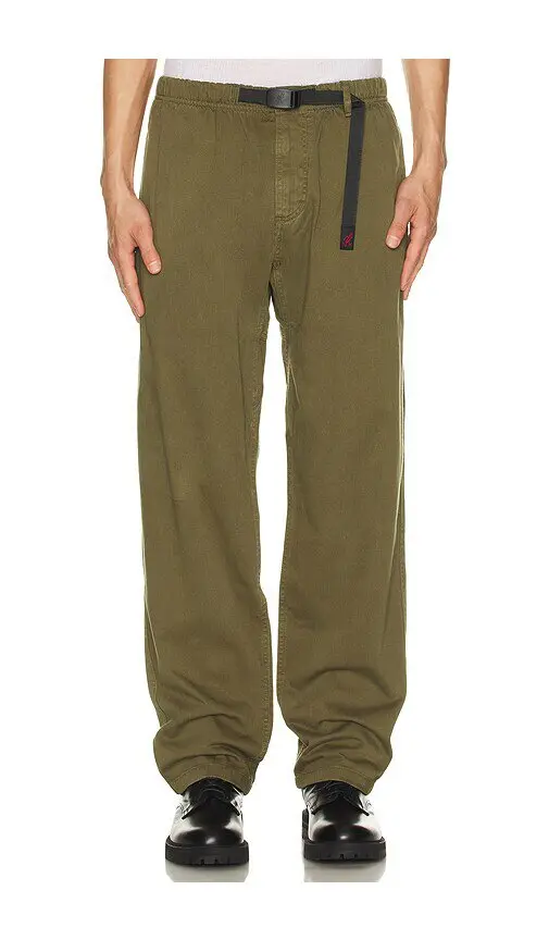 Gramicci Twill Cargo Pants - Olive