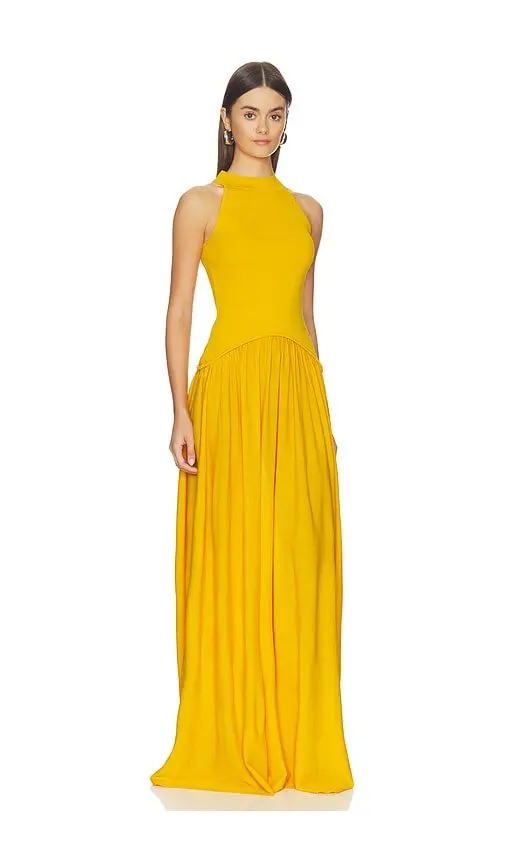 Solid & Striped The Isola Dress - Pineapple