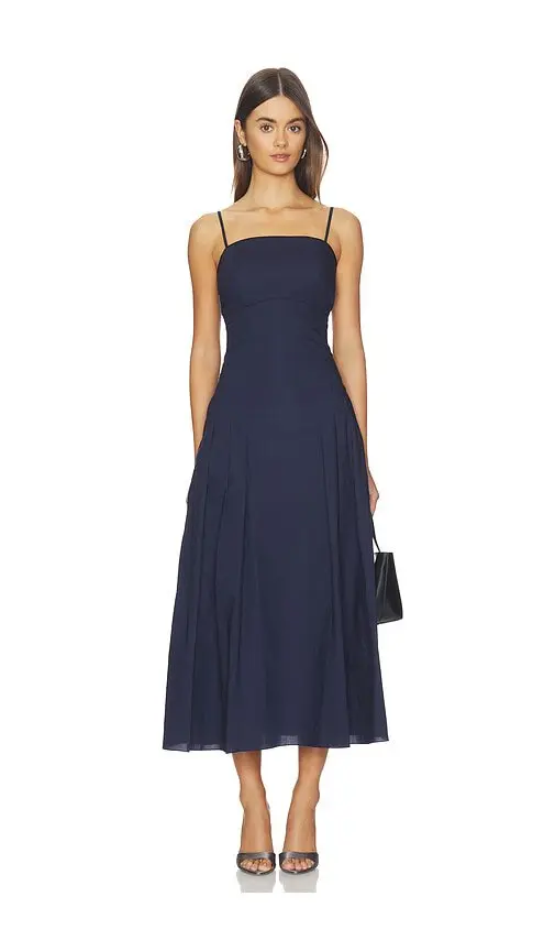 KIKA VARGAS Lena Midi Dress