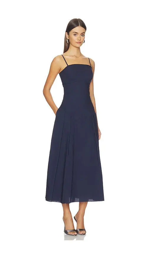 KIKA VARGAS Lena Midi Dress