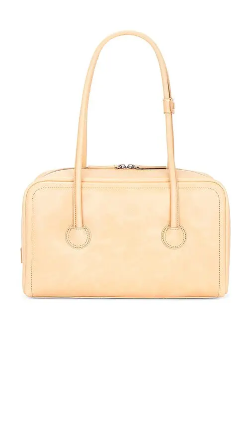 MARGESHERWOOD Soft Boston Shoulder Bag - French Beige