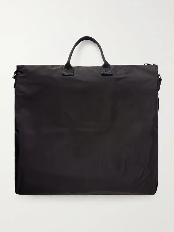 A.p.c. Webbing-trimmed Logo-print Shell Messenger Bag