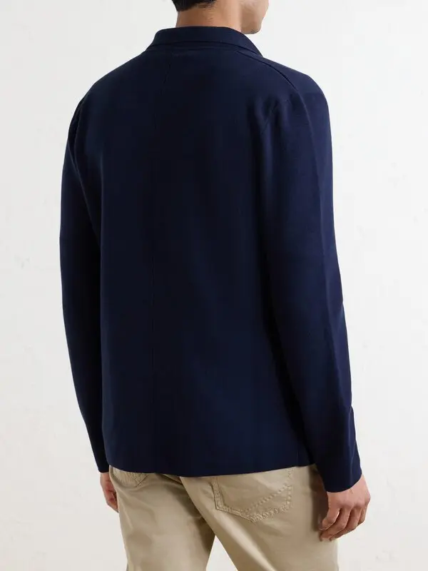 SLOWEAR Cotton-crepe Blazer