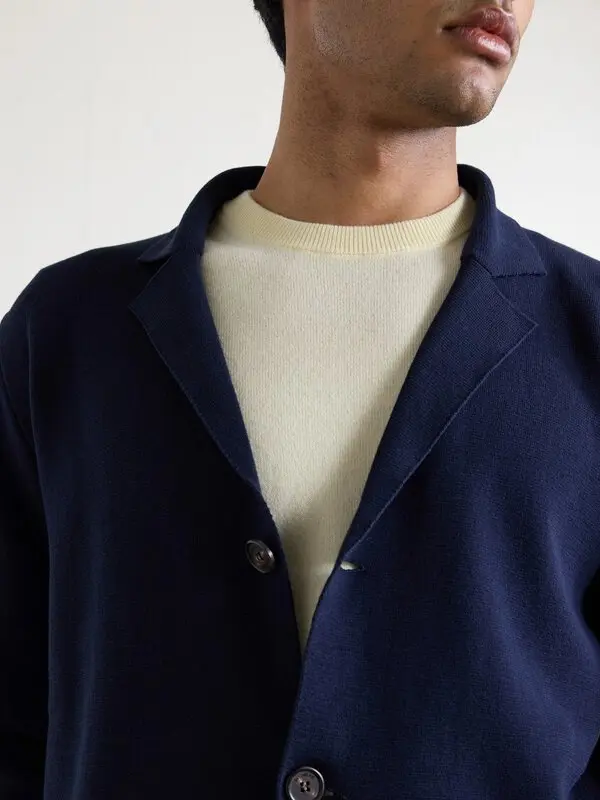 SLOWEAR Cotton-crepe Blazer