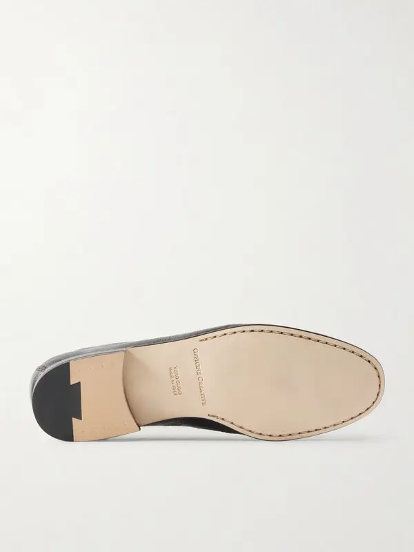 Officine Creative Oliver 006 Deerskin Loafers - Brown