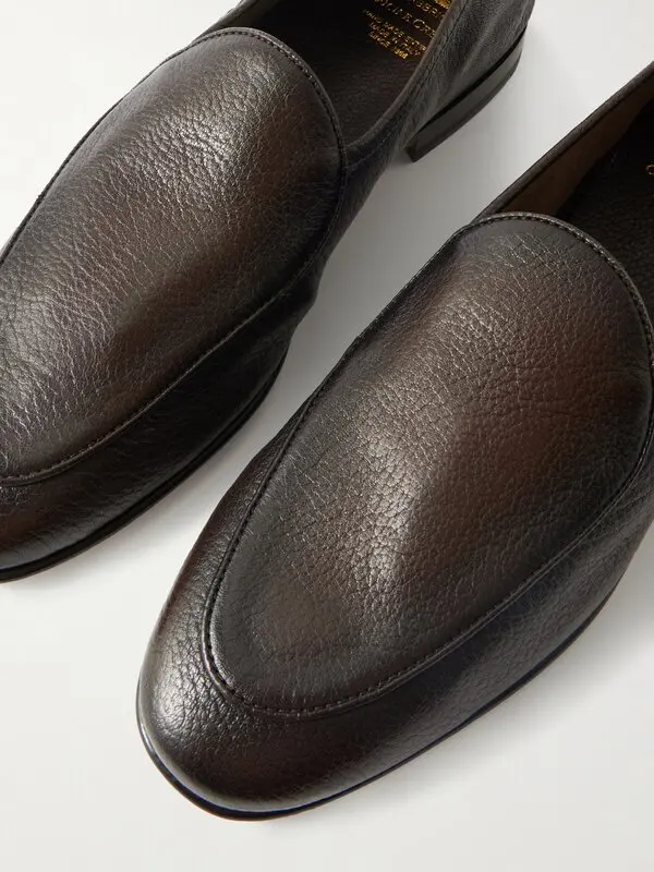 Officine Creative Oliver 006 Deerskin Loafers - Brown