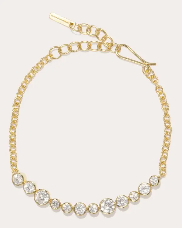 Completedworks Cubic Zirconia Vermeil Bracelet - Gold