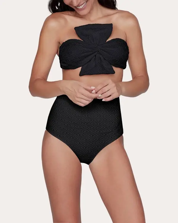 GIRLSMUSTHAVE Laila Bow Bandeau Bikini Top