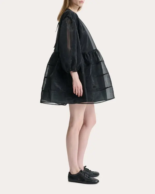 Cecilie Bahnsen Darcy Gathered Mini Dress