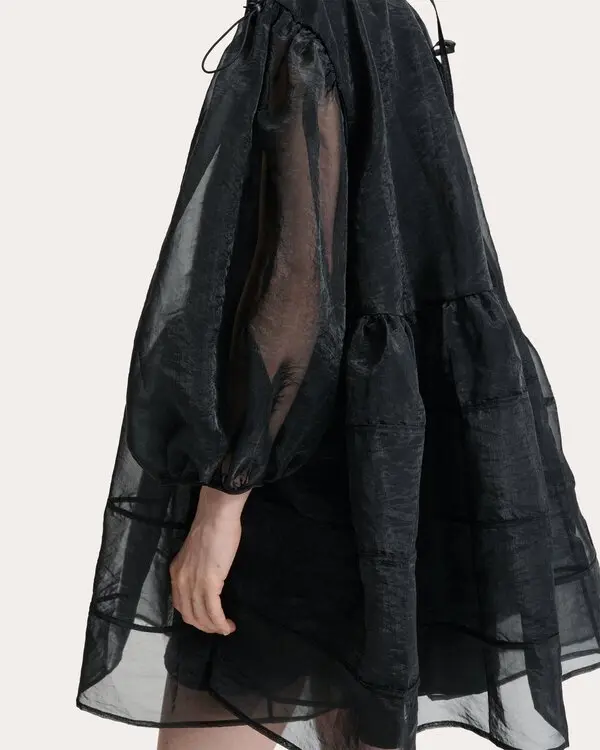 Cecilie Bahnsen Darcy Gathered Mini Dress