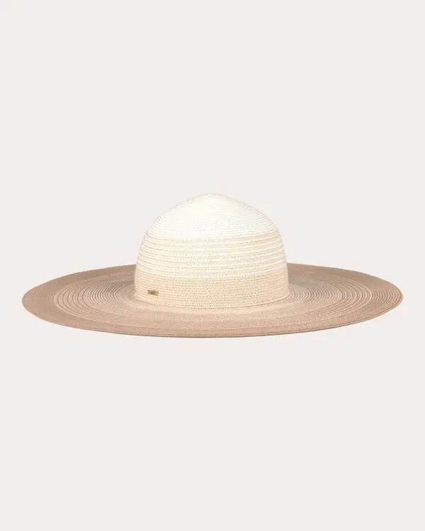 Eugenia Kim Bunny Ombré Hemp Sun Hat - Neutral